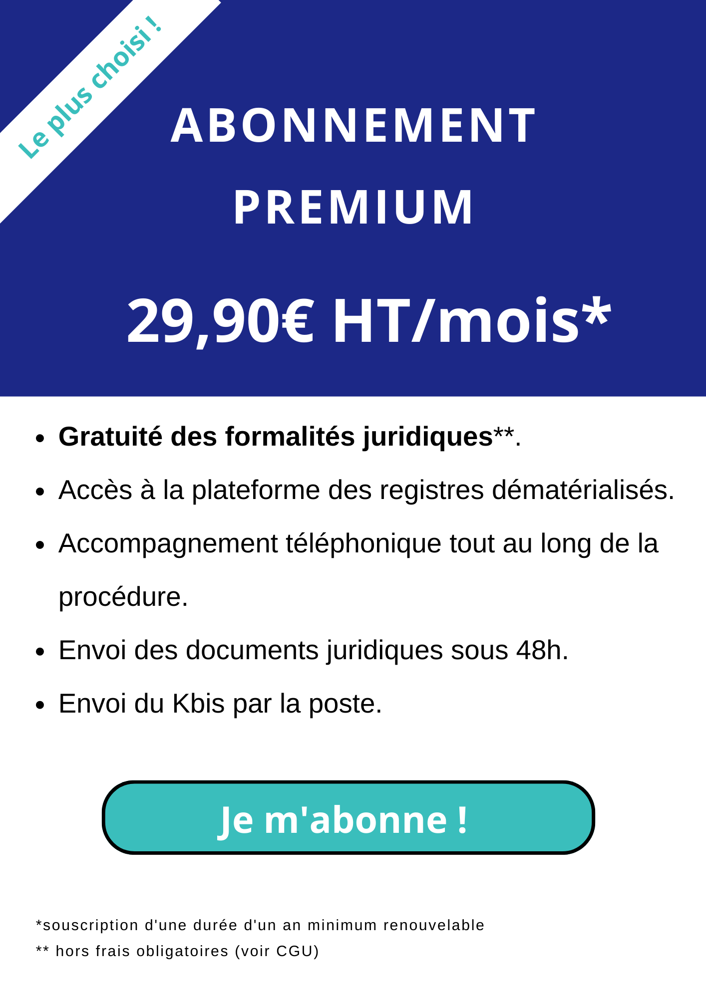 Abonnements LegalVision